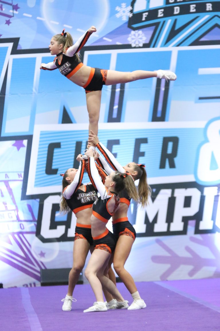 Cheerleading Mornington Peninsula - Compeition Cheer - Jungle Cats